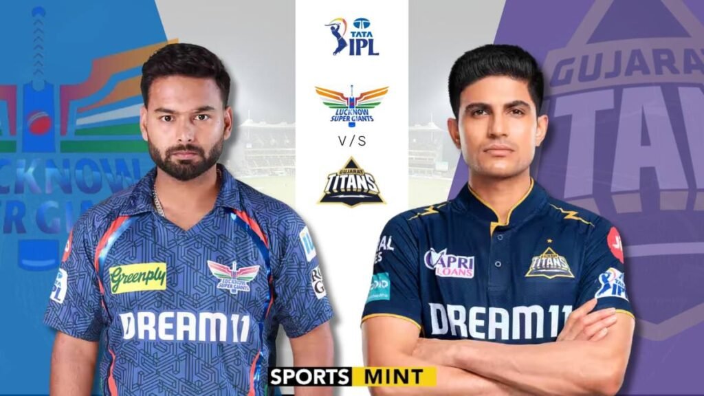 GT VS LSG Dream 11 Team Prediction: 22 MAY IPL Fantasy Cricket Tips 2025